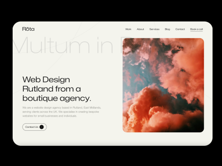 Best Examples of Typography in Web Design | Inspiration
