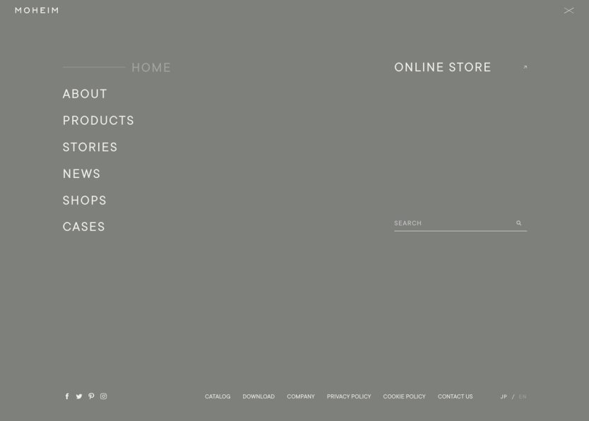 Menu Inspiration - Awwwards