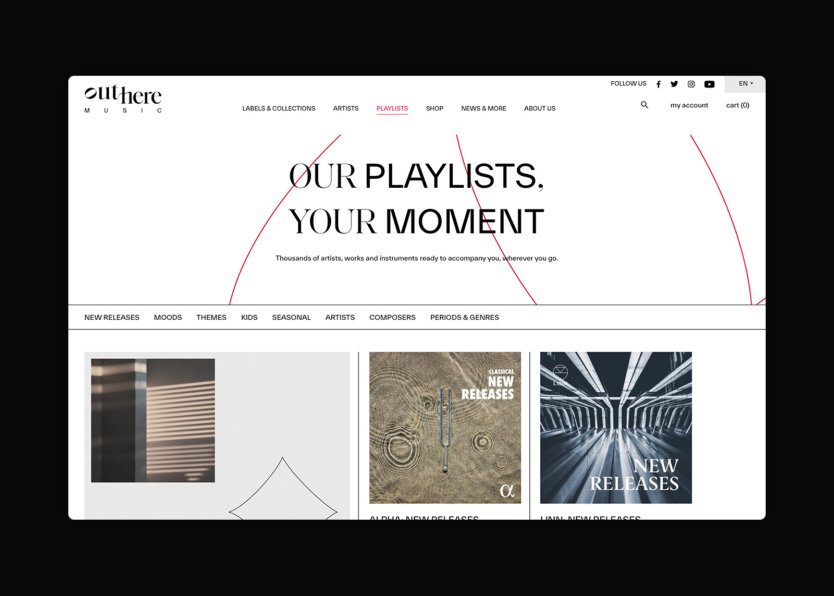 Outhere Music - Awwwards SOTD