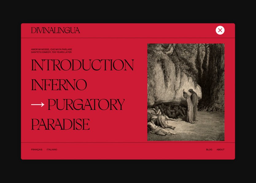 Dante - Awwwards SOTD