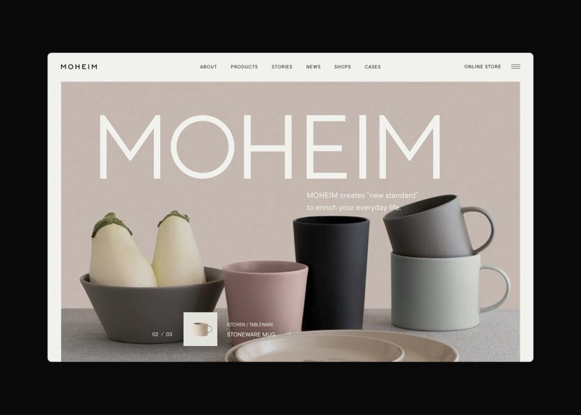MOHEIM - Awwwards SOTD
