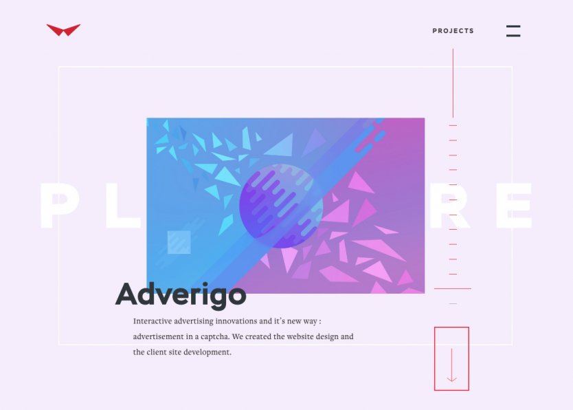 Awd Agency Horizontal Scrolling Project Portfolio Agency Portfolios