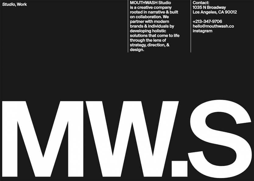 Menu Display with 80s Retro Gradient Effect - Menu Inspiration - Awwwards