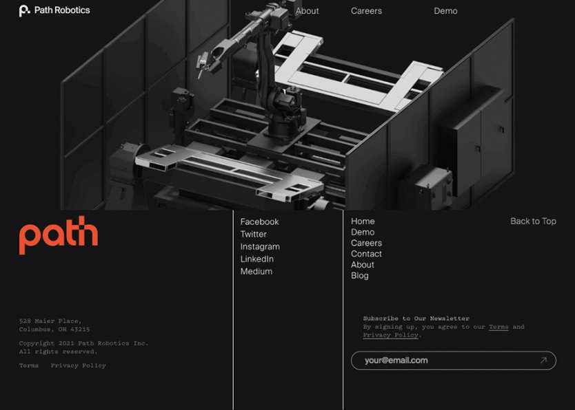 Path Robotics - Awwwards SOTD