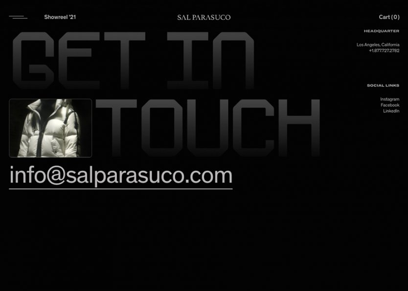 Sal Parasuco - Awwwards SOTD