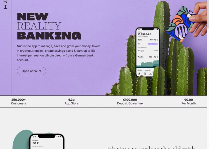 Visibility - Design & Interactions - Awwwards