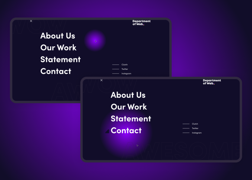 Dropdown overlay menu - Wray & Nephew - Menu Inspiration - Awwwards