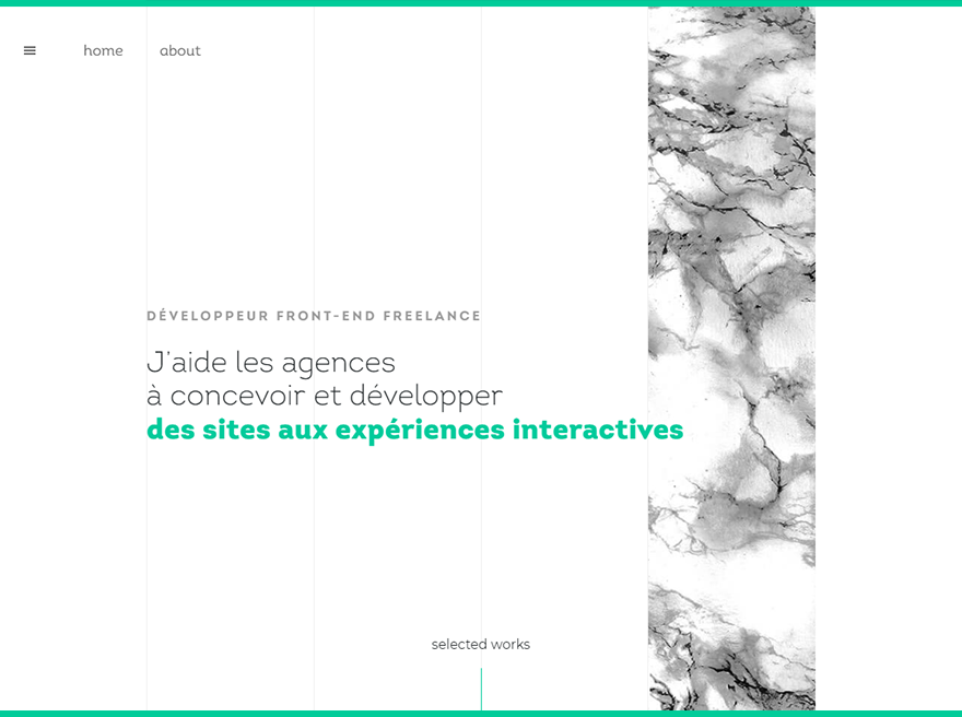 Examples of Texture in Web Design | Inspiration
