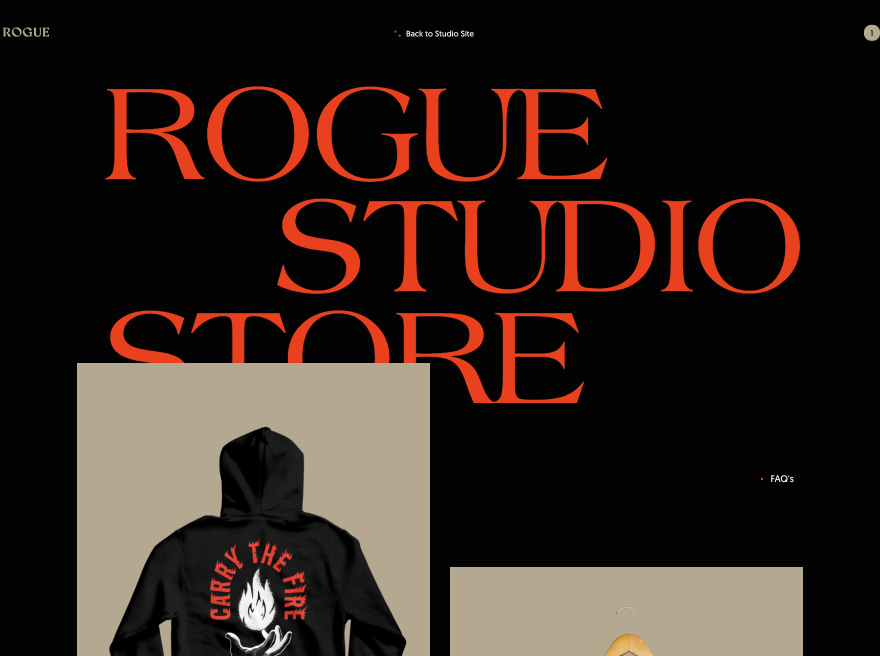 Rogue Studio - Awwwards