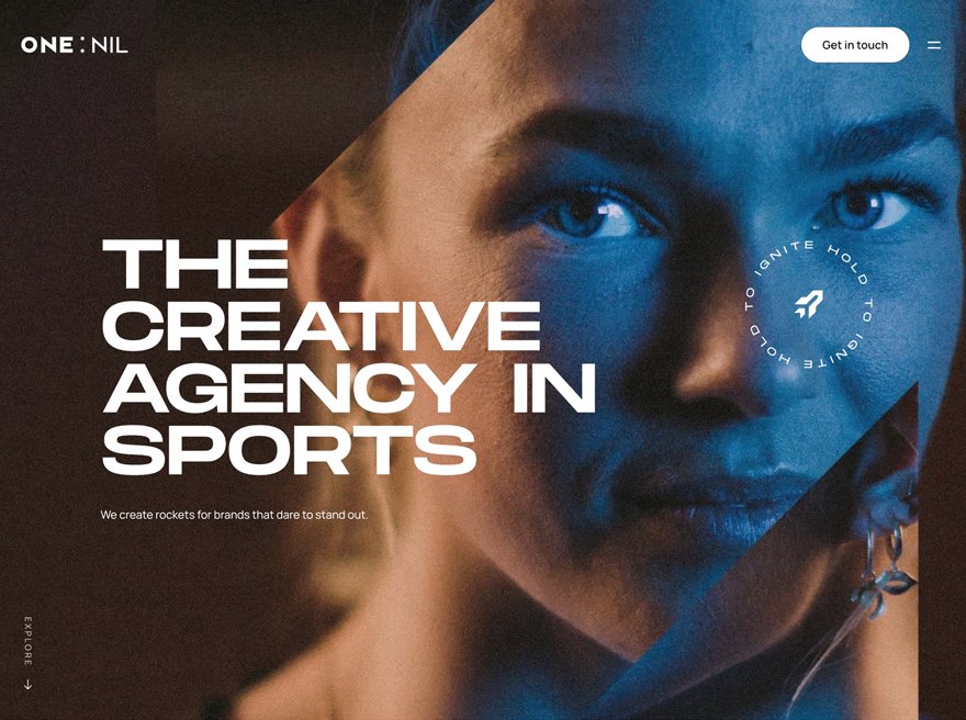 Best sports websites | Web Design Inspiration (Page 7)