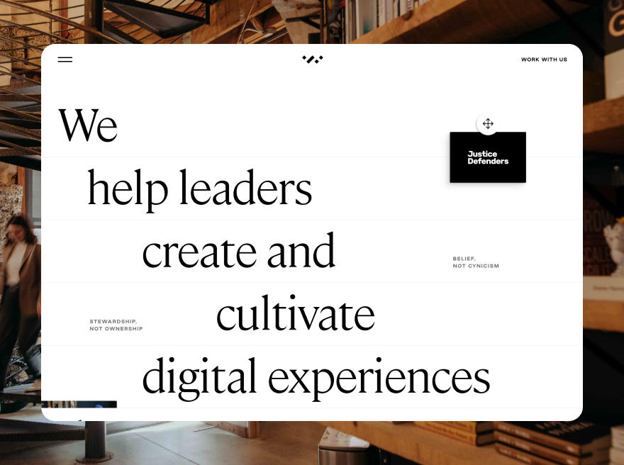 Websites using Cambon font - Awwwards