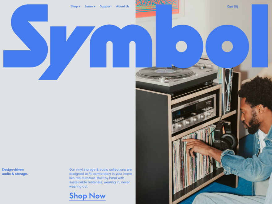 Best Music & Sound websites | Web Design Inspiration (Page 4)