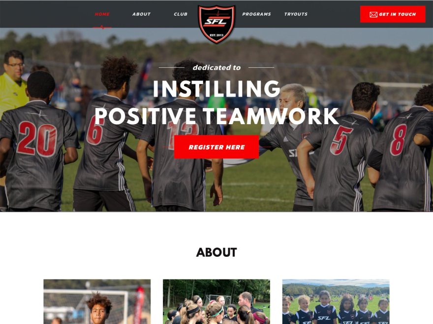 Best sports websites | Web Design Inspiration