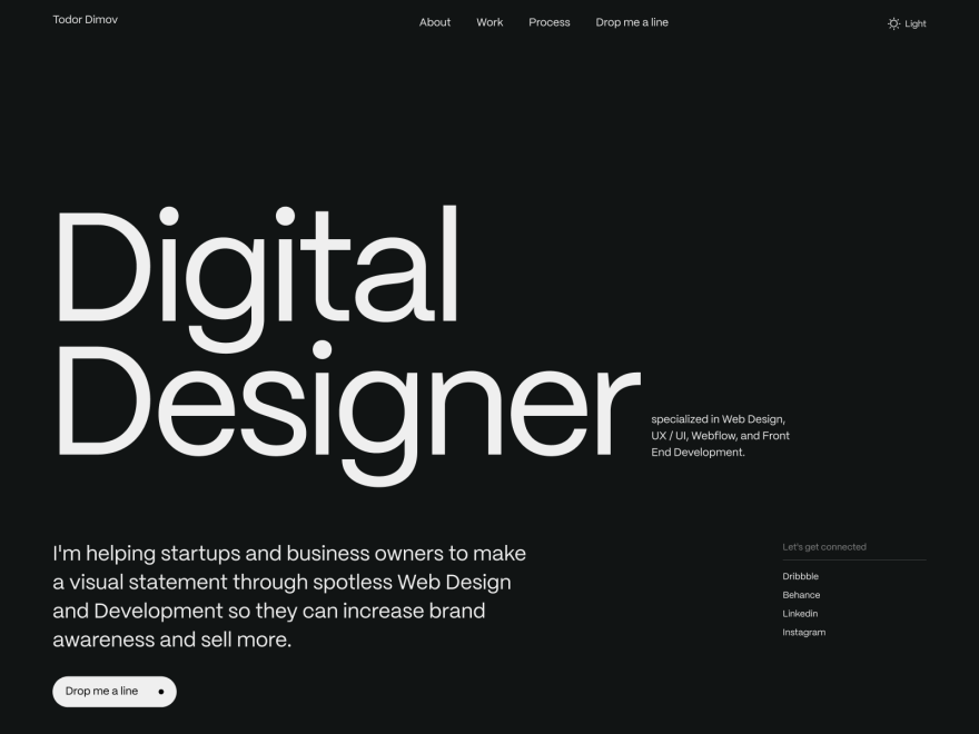 Best Examples of Typography in Web Design | Inspiration (Page 8)