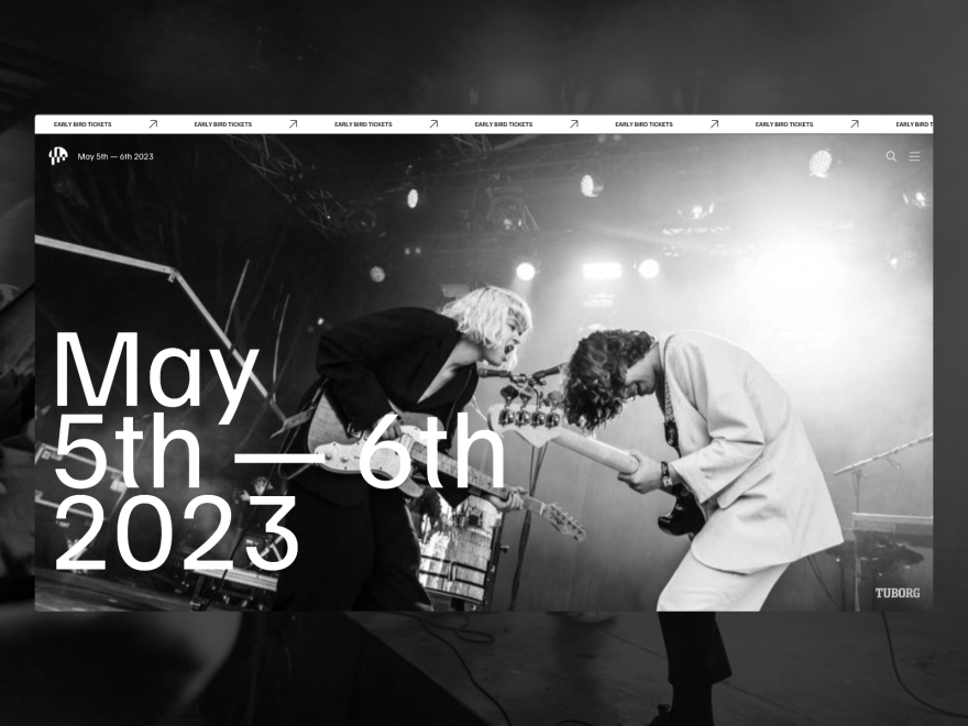 Best Music & Sound websites | Web Design Inspiration