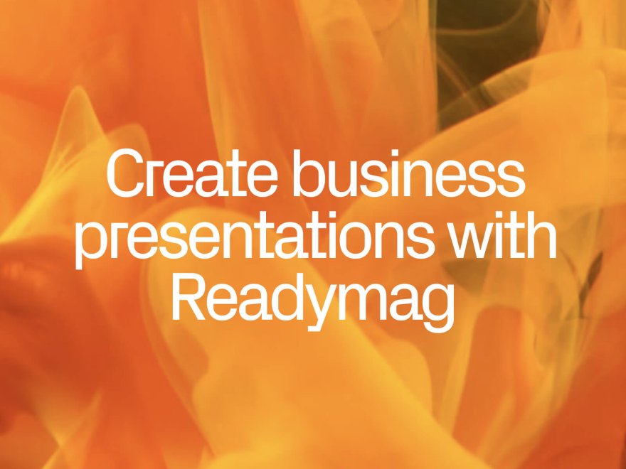 Readymag - Awwwards