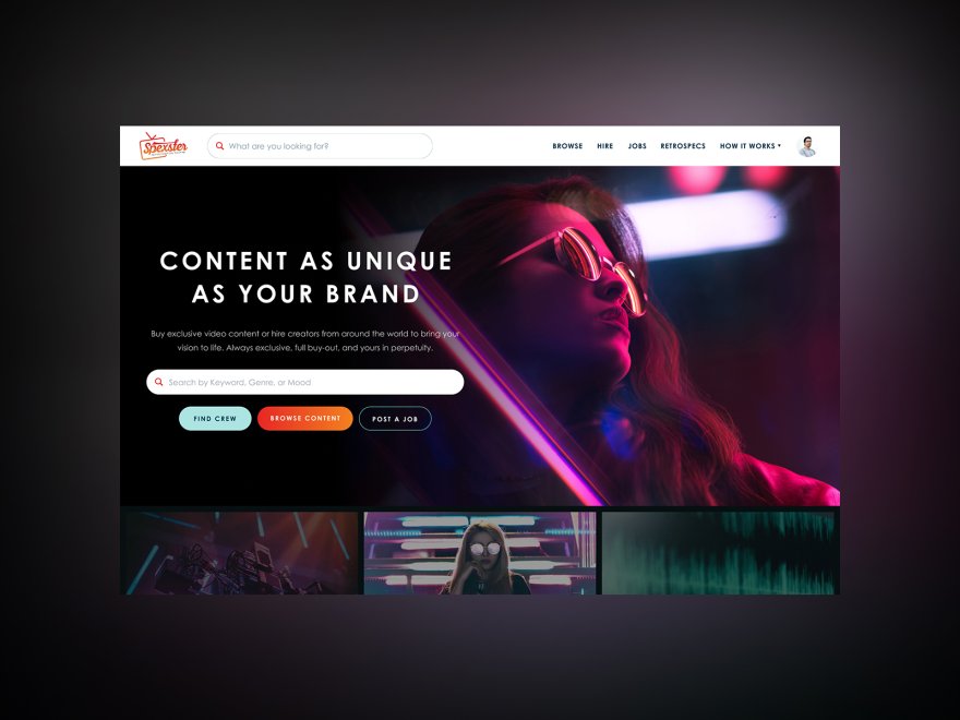 Best examples of Video in Web Design | Inspiration
