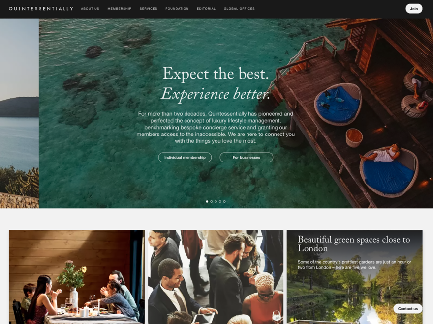 Best Fullscreen Websites | Web Design Inspiration