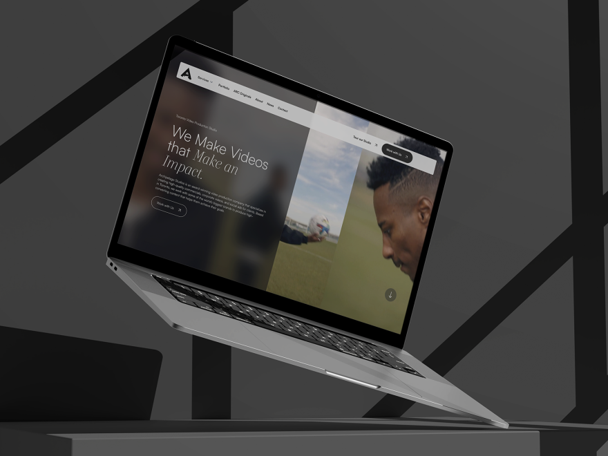 Best examples of Video in Web Design | Inspiration