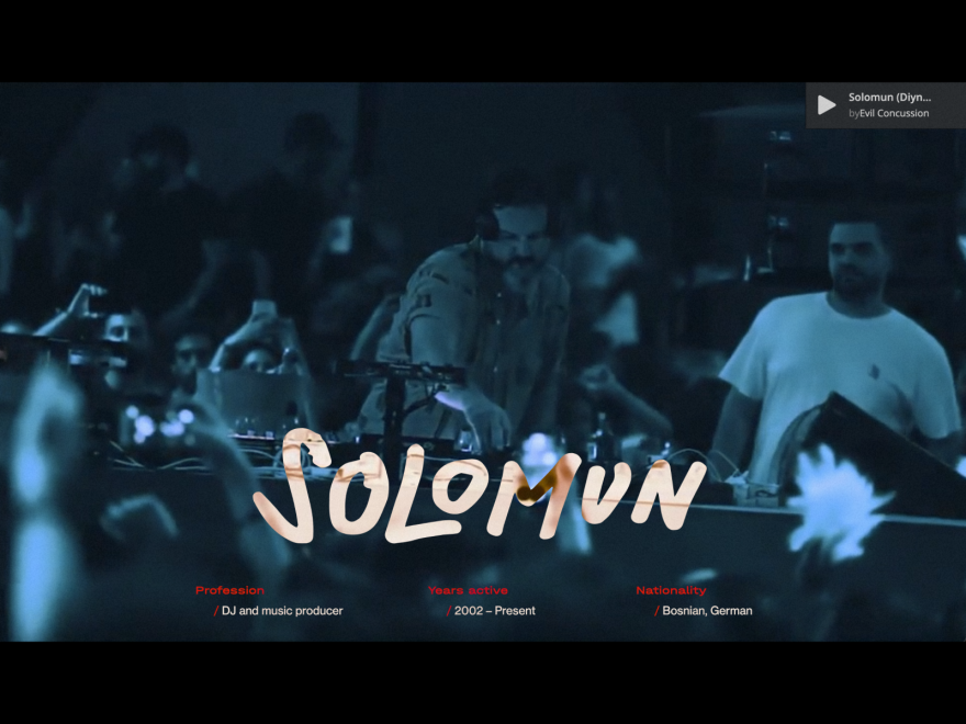 Best Music & Sound websites | Web Design Inspiration