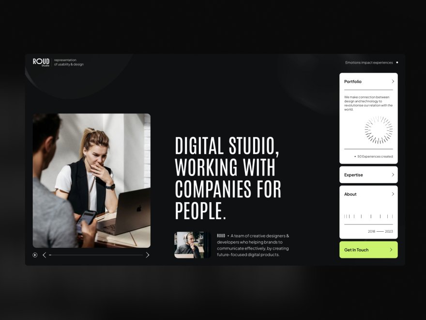 Best Vertical Menu Websites | Web Design Inspiration
