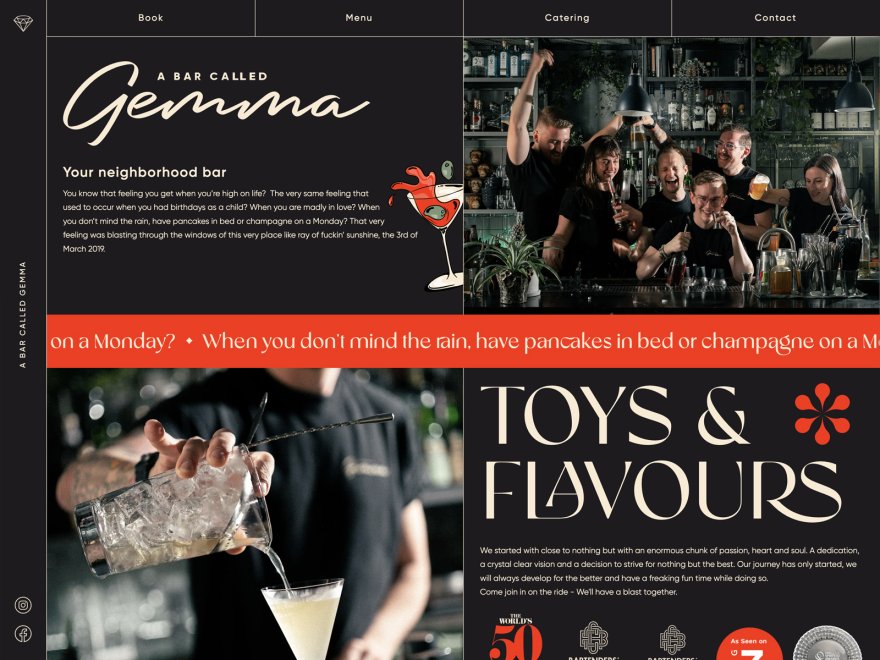 Best Vertical Menu Websites | Web Design Inspiration