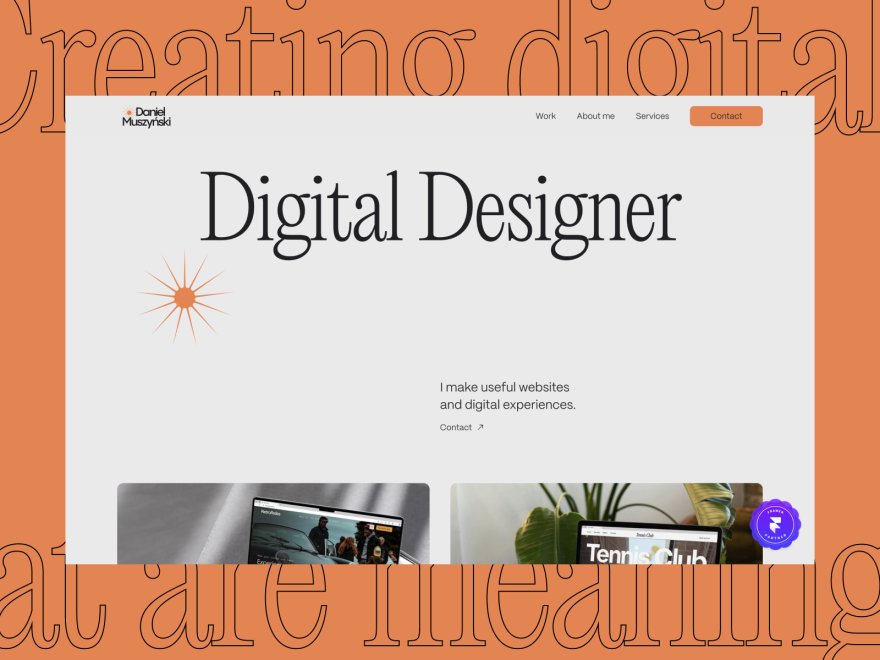 Best Examples of Typography in Web Design | Inspiration