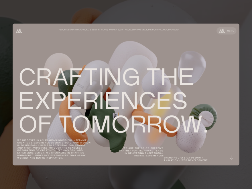 Best examples of Video in Web Design | Inspiration