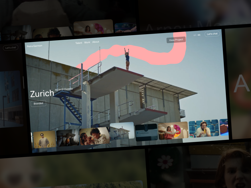 Best examples of Video in Web Design | Inspiration