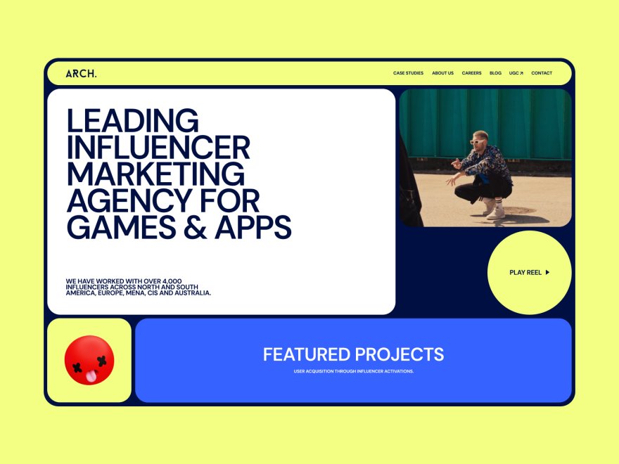 Winning websites. Web Design Inspiration - Awwwards