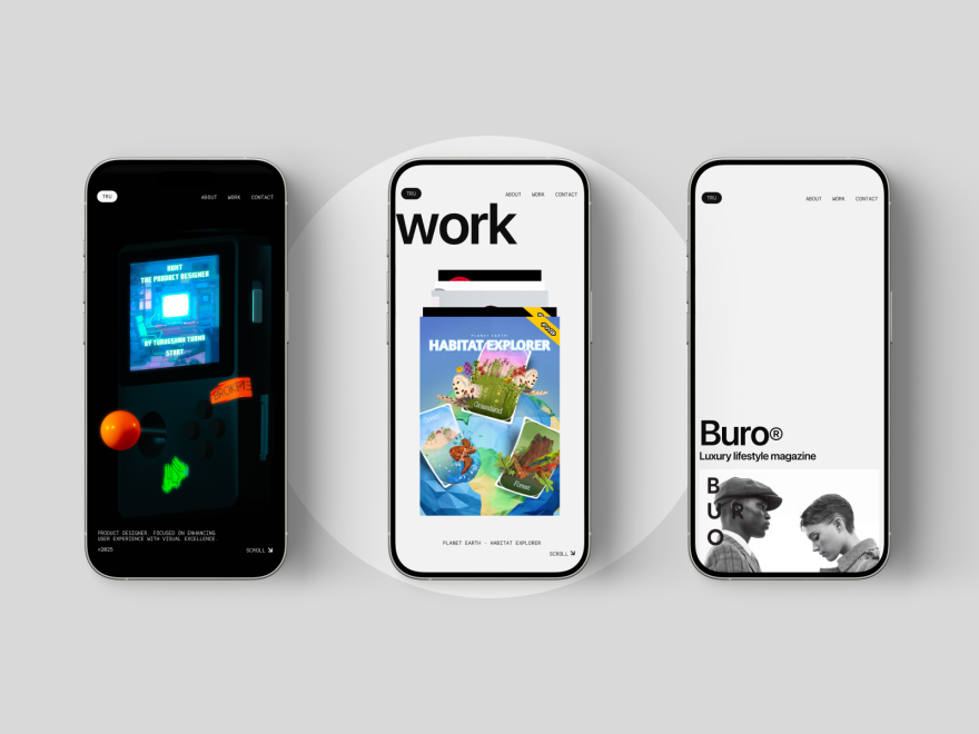 Best Examples of Typography in Web Design | Inspiration