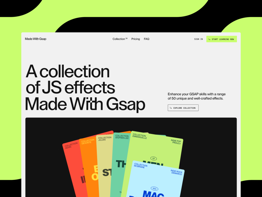 Winning websites. Web Design Inspiration - Awwwards