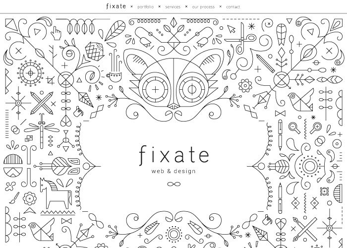 Fixate Web and Design - Awwwards SOTD