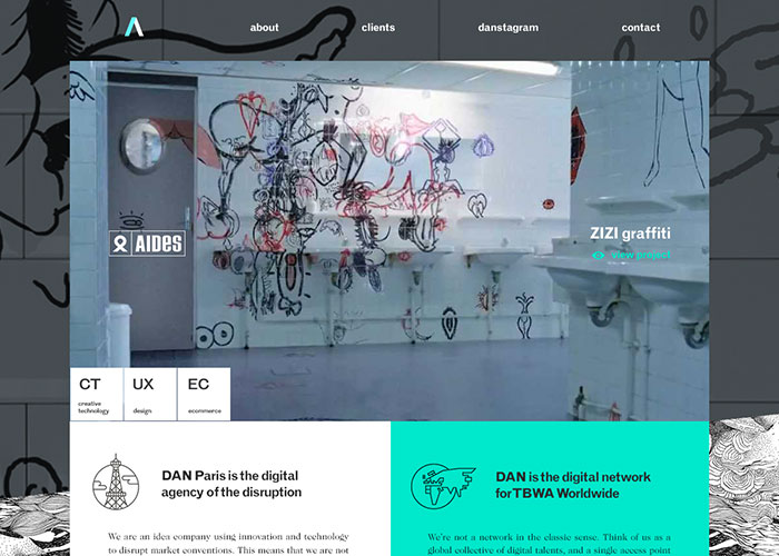 DAN Paris - Awwwards SOTD