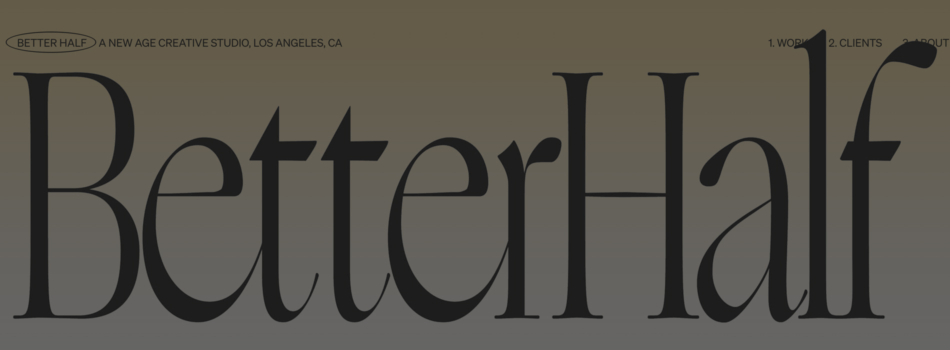 Better Half - Awwwards SOTD