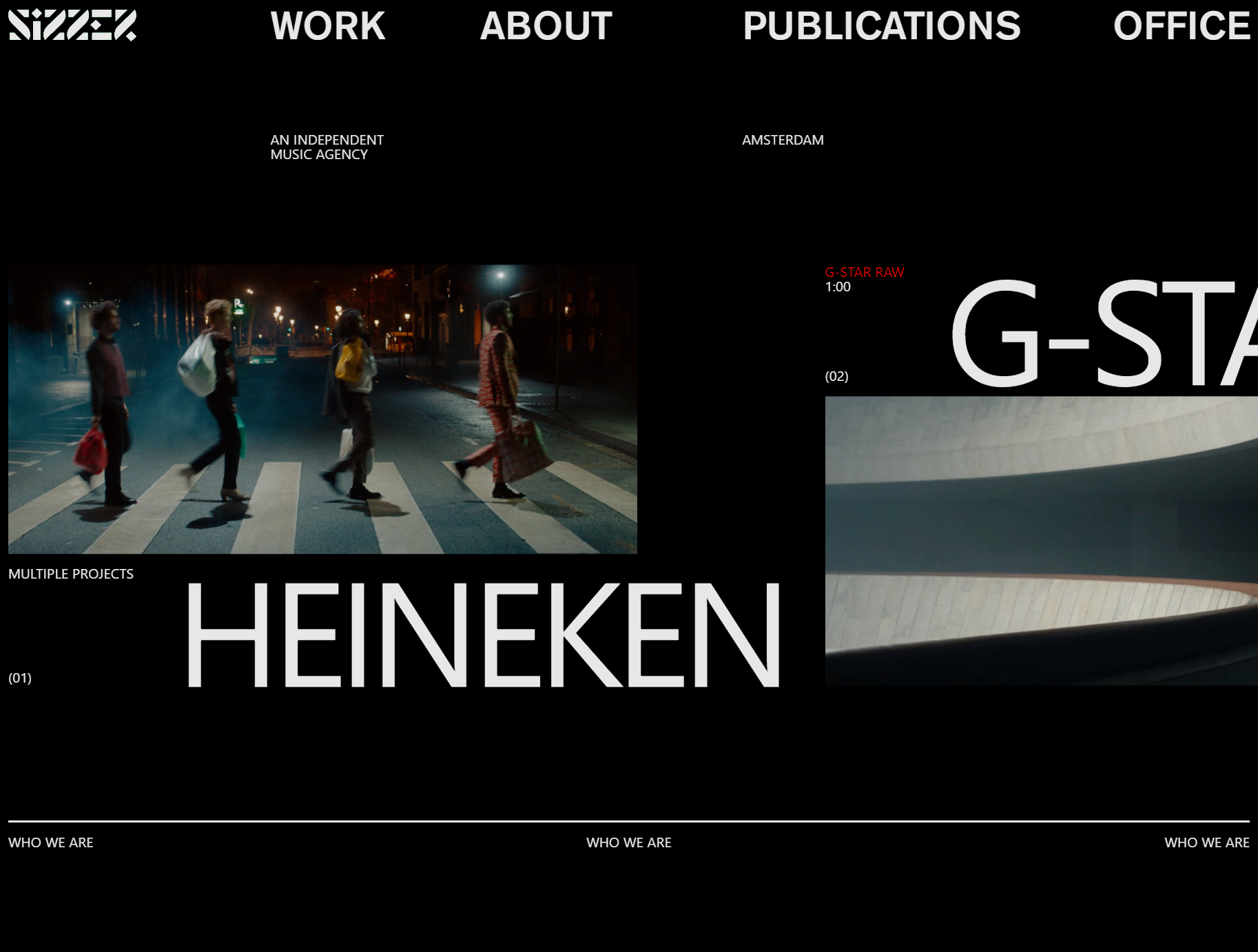 Sizzer - Awwwards SOTD