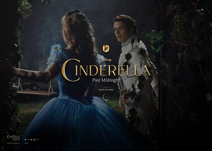 Cinderella Past Midnight - Awwwards SOTD