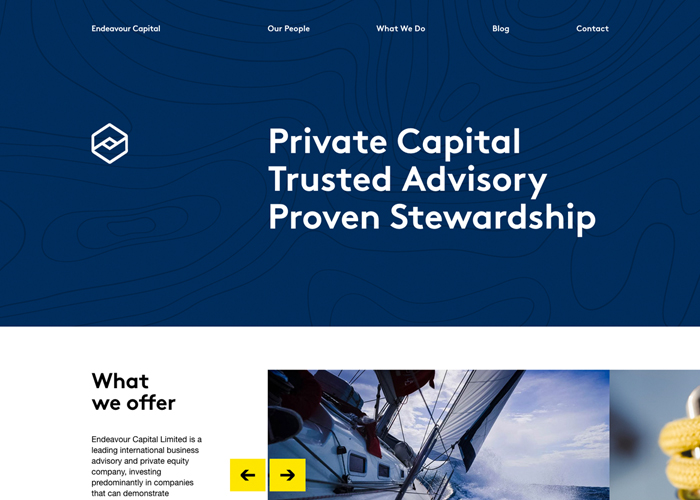 Endeavour Capital - Awwwards SOTD