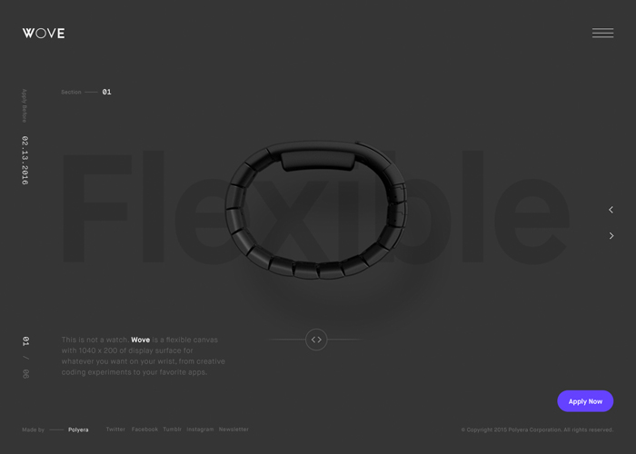 Wove - Awwwards SOTD