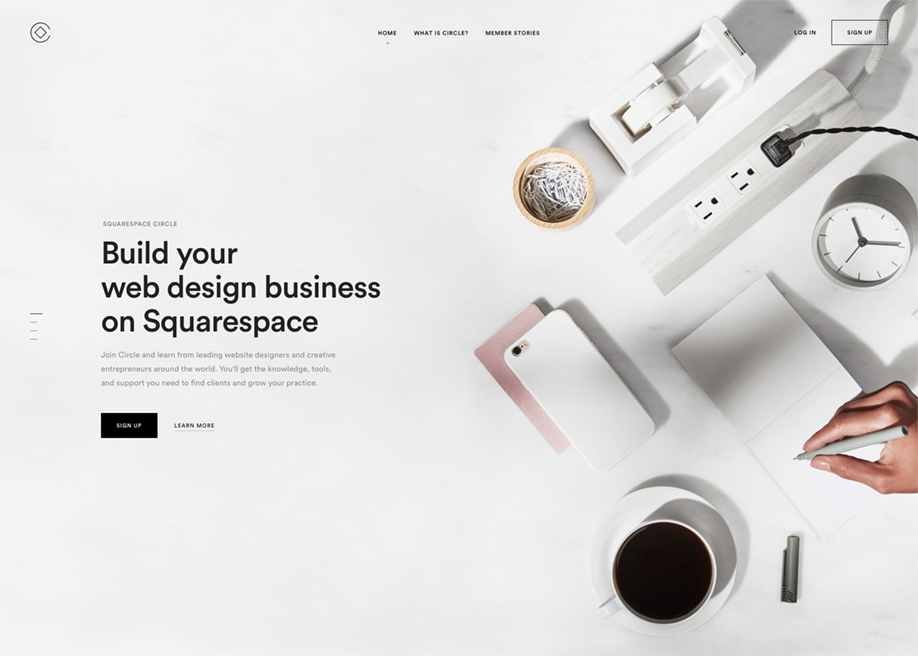 Squarespace Circle - Awwwards SOTD Squarespace Circle - Awwwards SOTD
