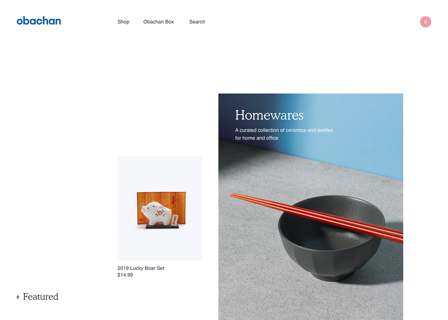 Obachan - Awwwards SOTD