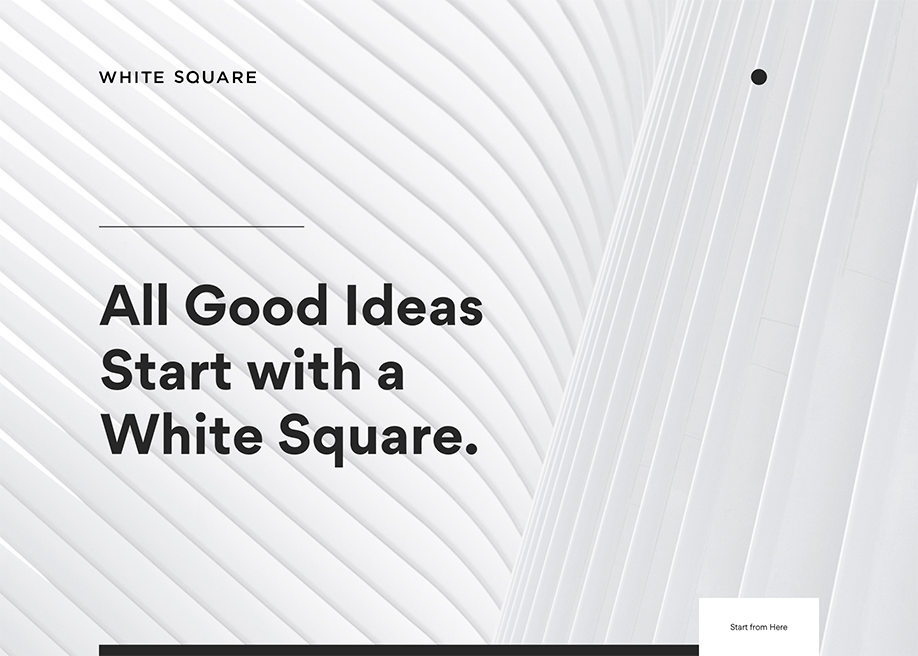 White Square - Awwwards SOTD