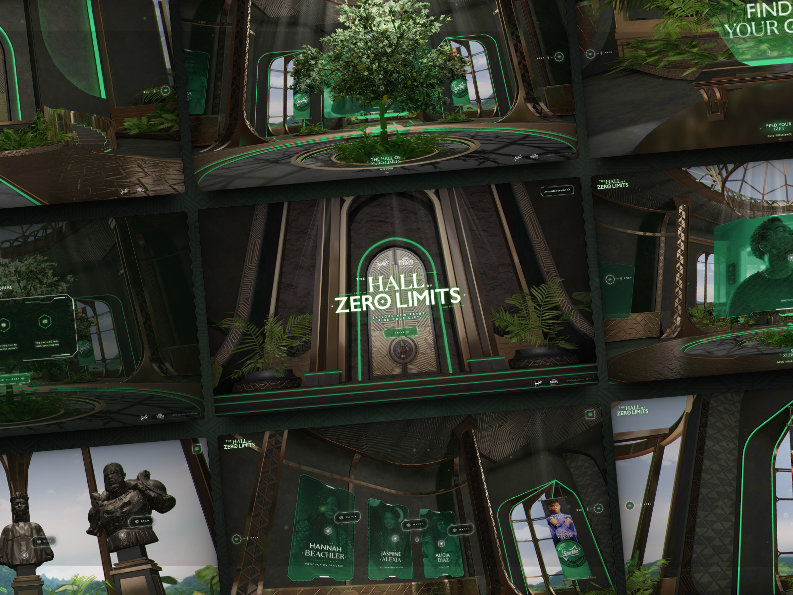 The Hall of Zero Limits - Awwwards SOTD