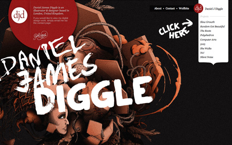 Daniel James Diggle - Awwwards SOTD