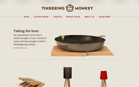 Tinkering Monkey - Awwwards SOTD